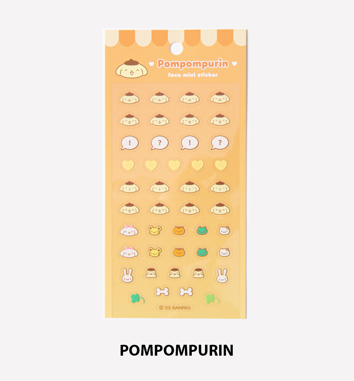 Sanrio Face Mini Seal Sticker
