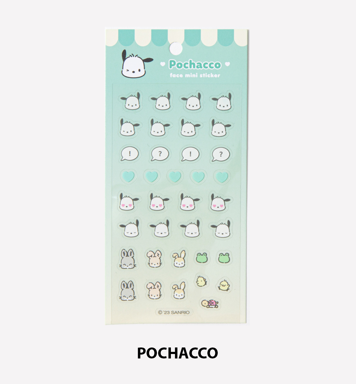 Sanrio Face Mini Seal Sticker