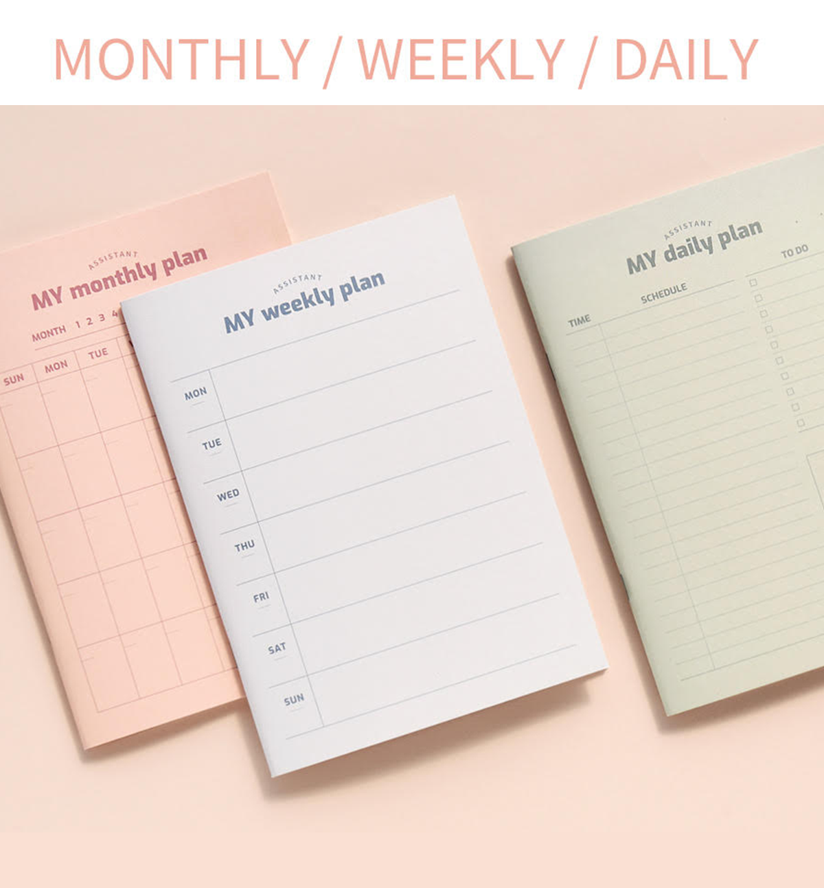 A5 My Assistant Note Plan