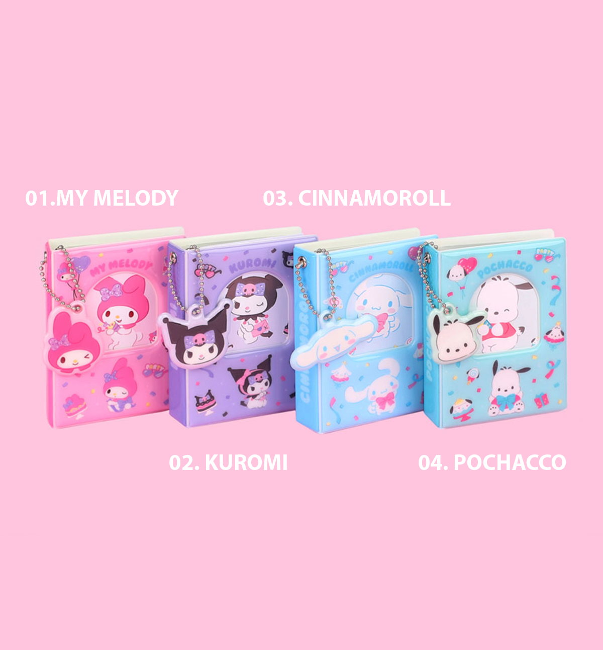 Sanrio Characters Collect Book Ver. 2 [4 Designs]