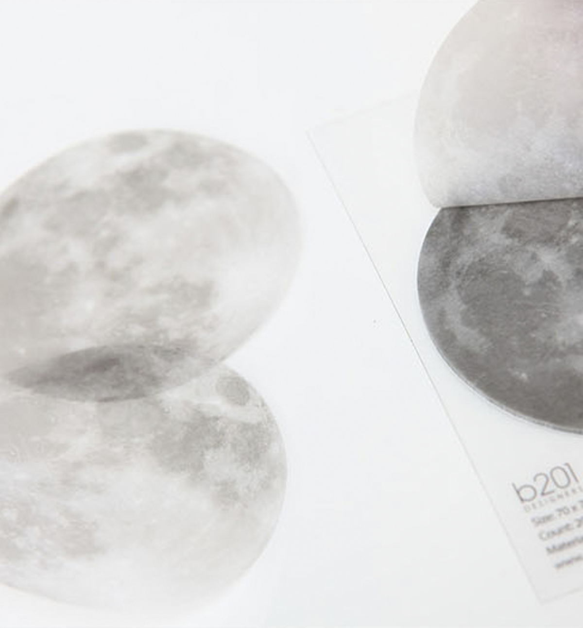 The Moon Sticky Note