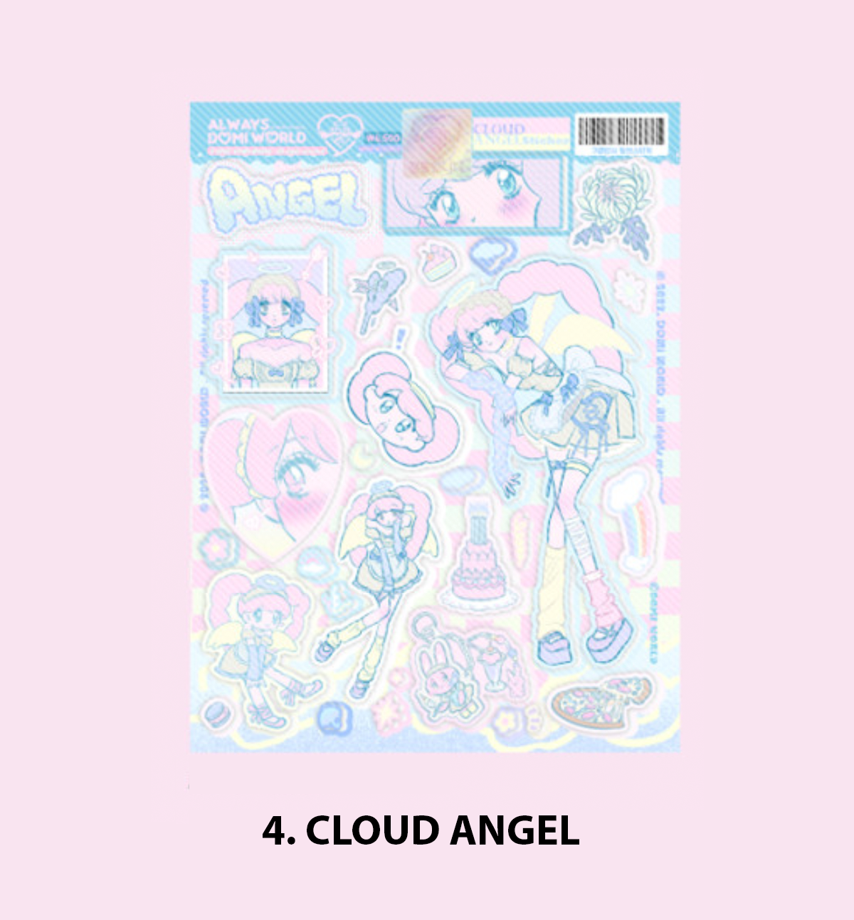 Domi World Sticker [4 Designs]