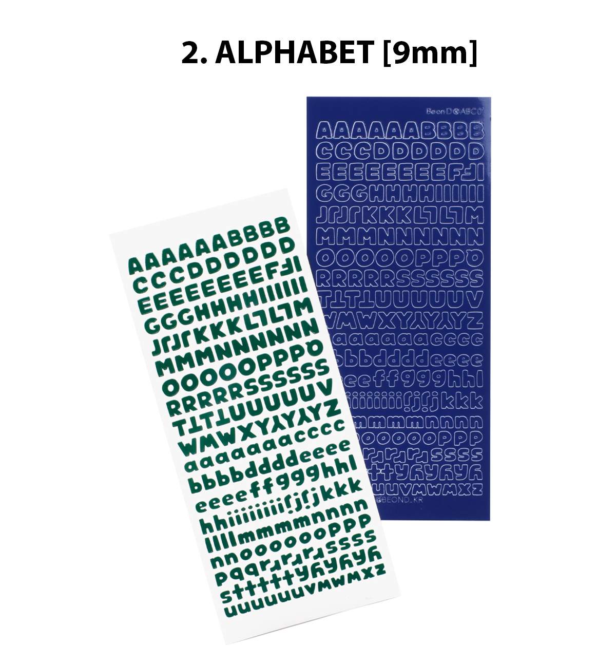 Deco Pocket ABC Sticker Pack [10 Stickers]