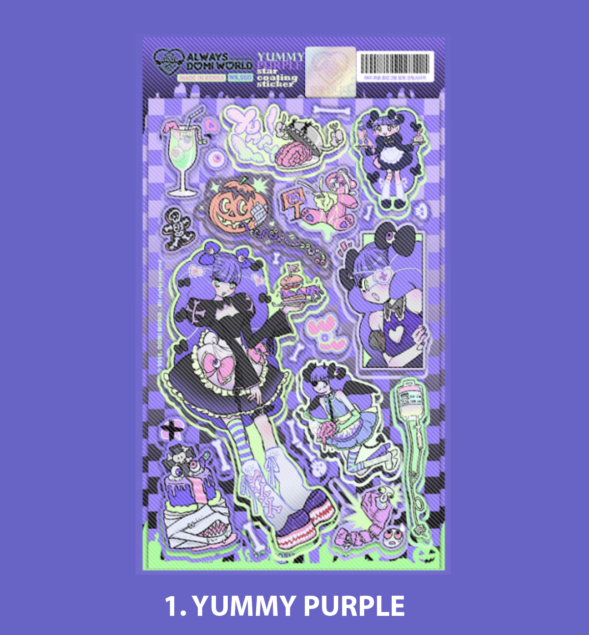 Domi World Halloween Sticker [2 Designs]