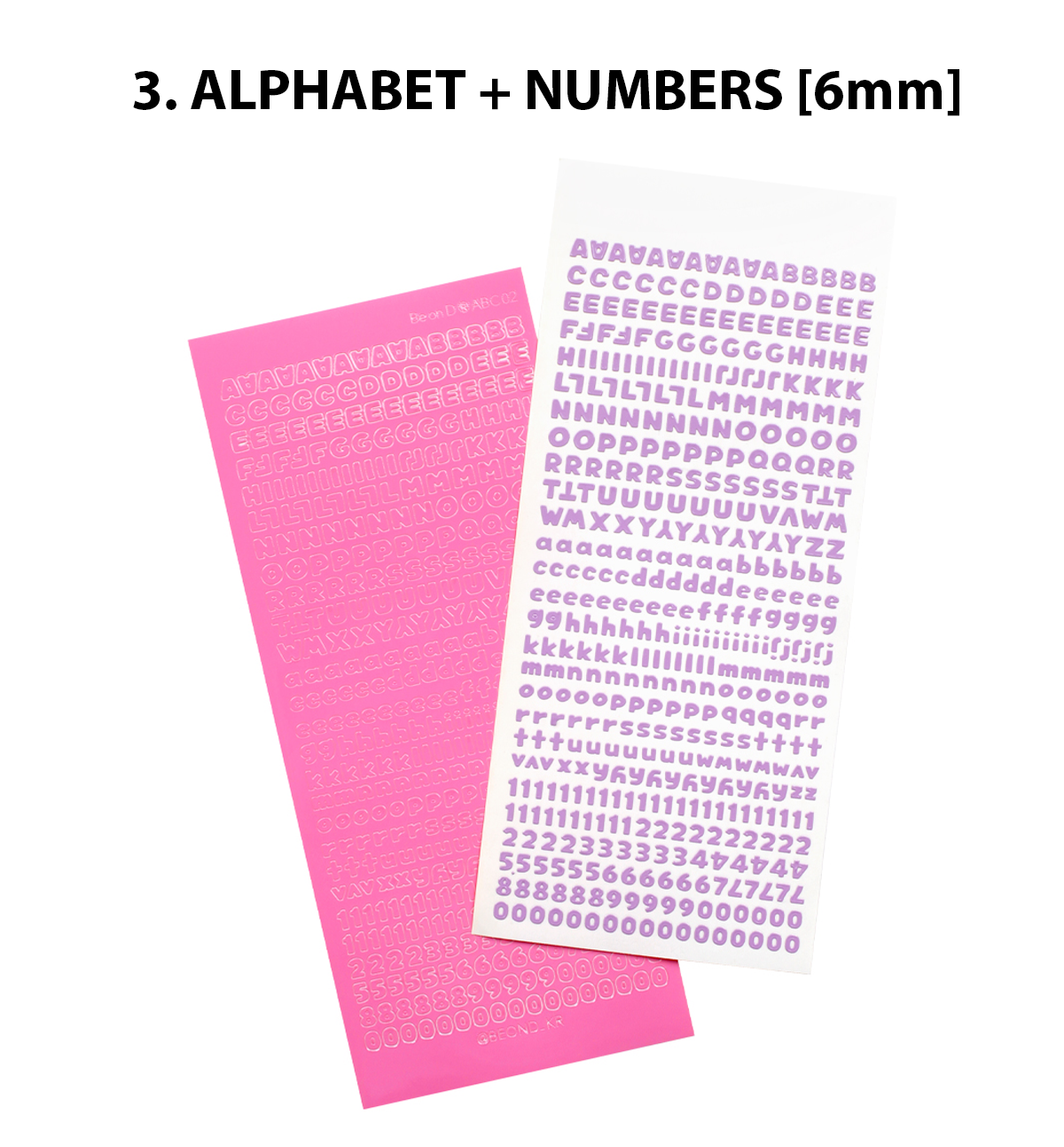 Deco Pocket ABC Sticker Pack [10 Stickers]