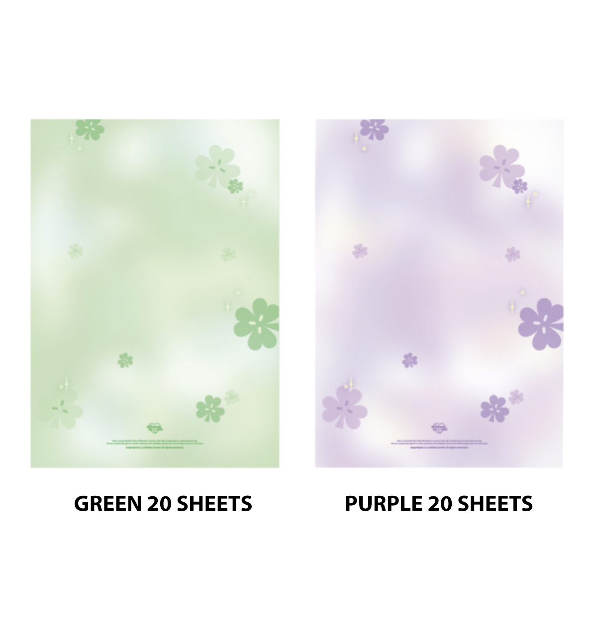 A5 Clover Crush Paper Refill