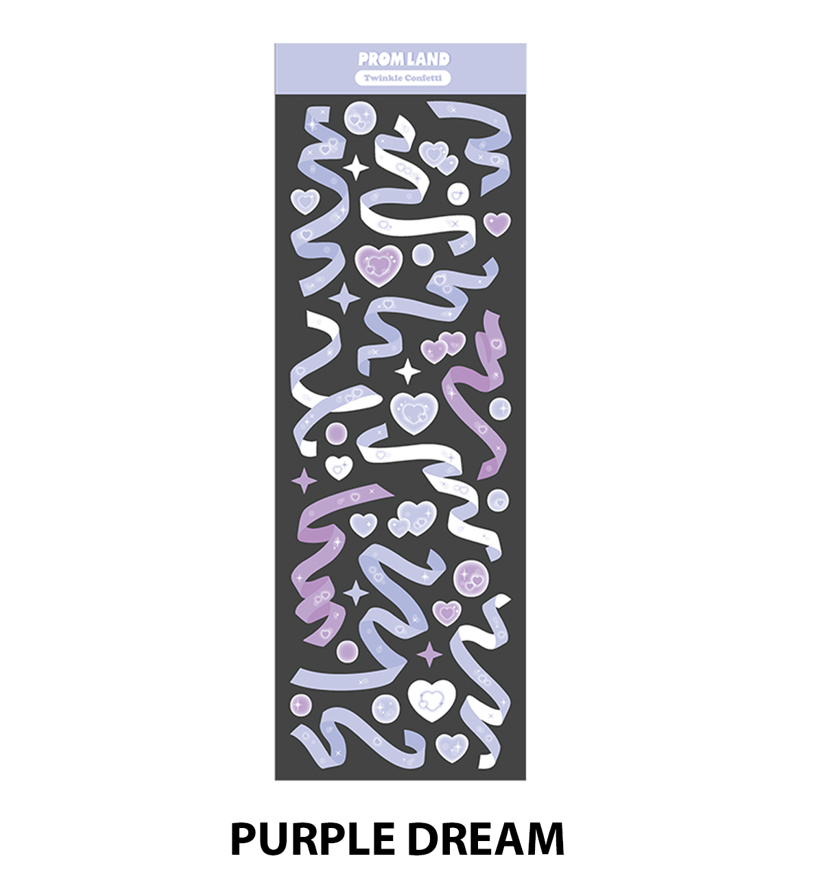 Twinkle Confetti Seal Sticker