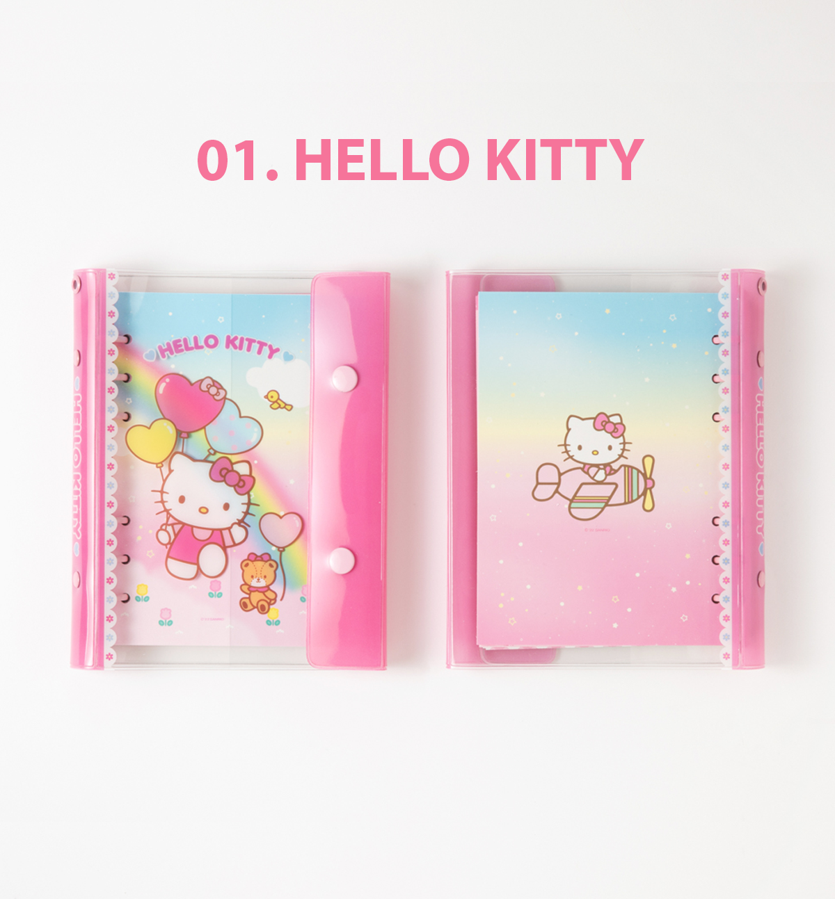 Sanrio A6 2 Buttons Planner Binder