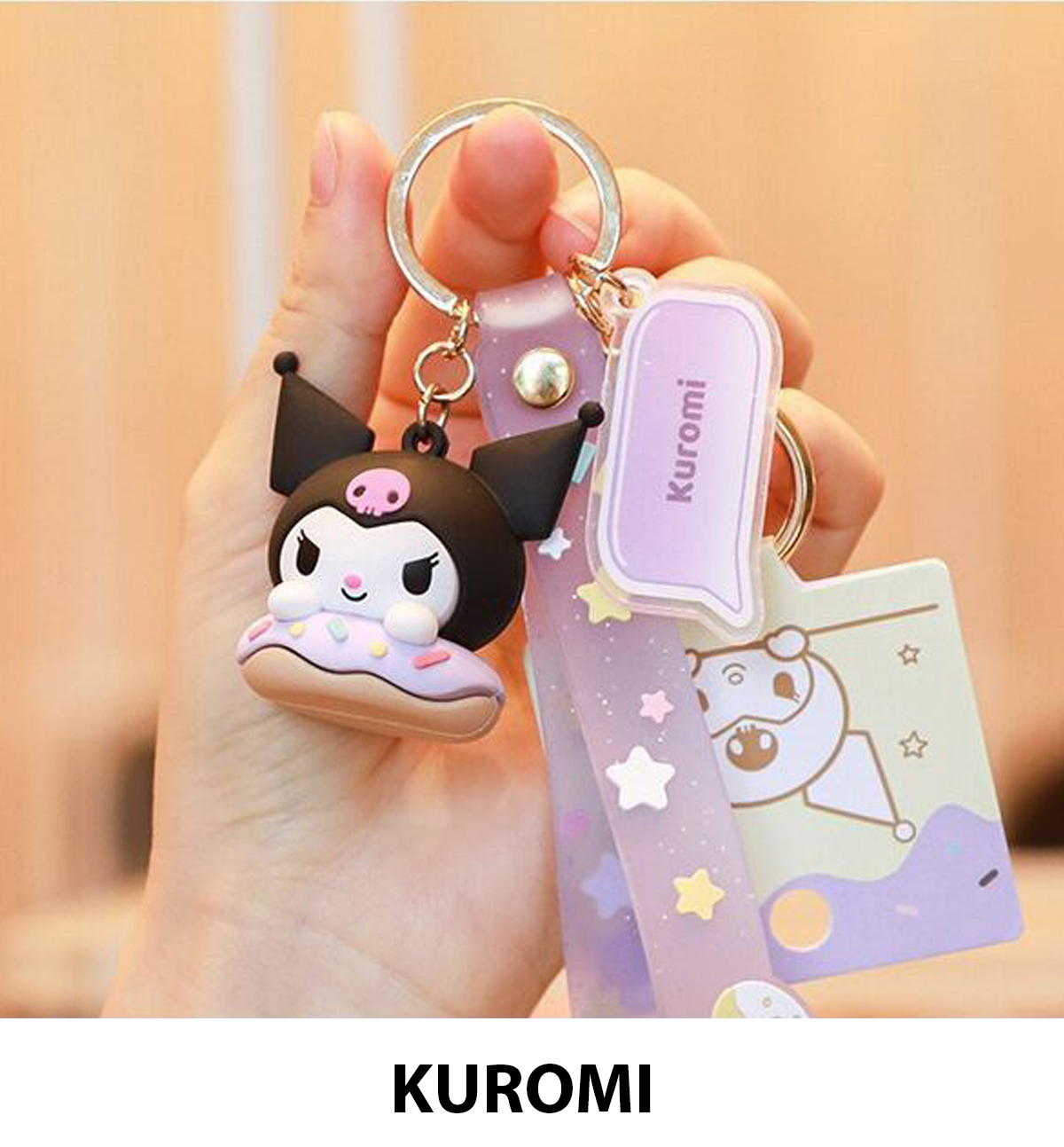 Sanrio Character Donuts Figure Keyring