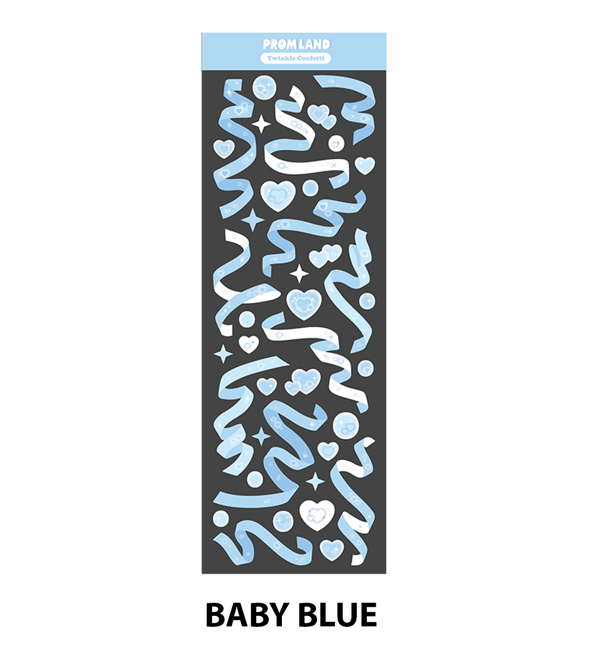 Twinkle Confetti Seal Sticker