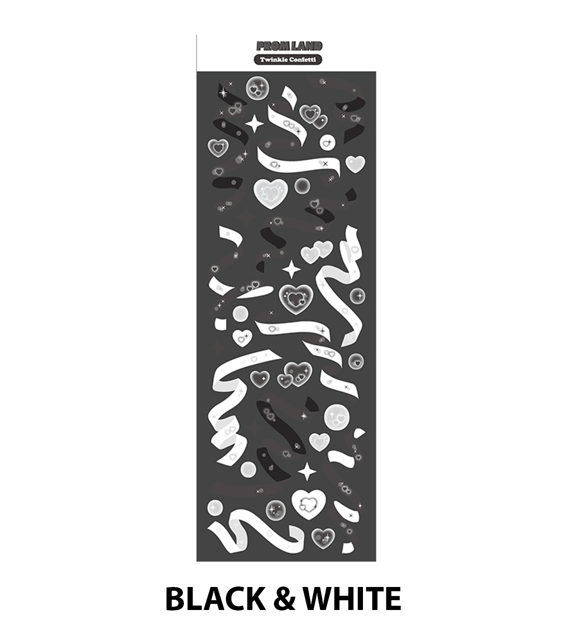 Twinkle Confetti Seal Sticker