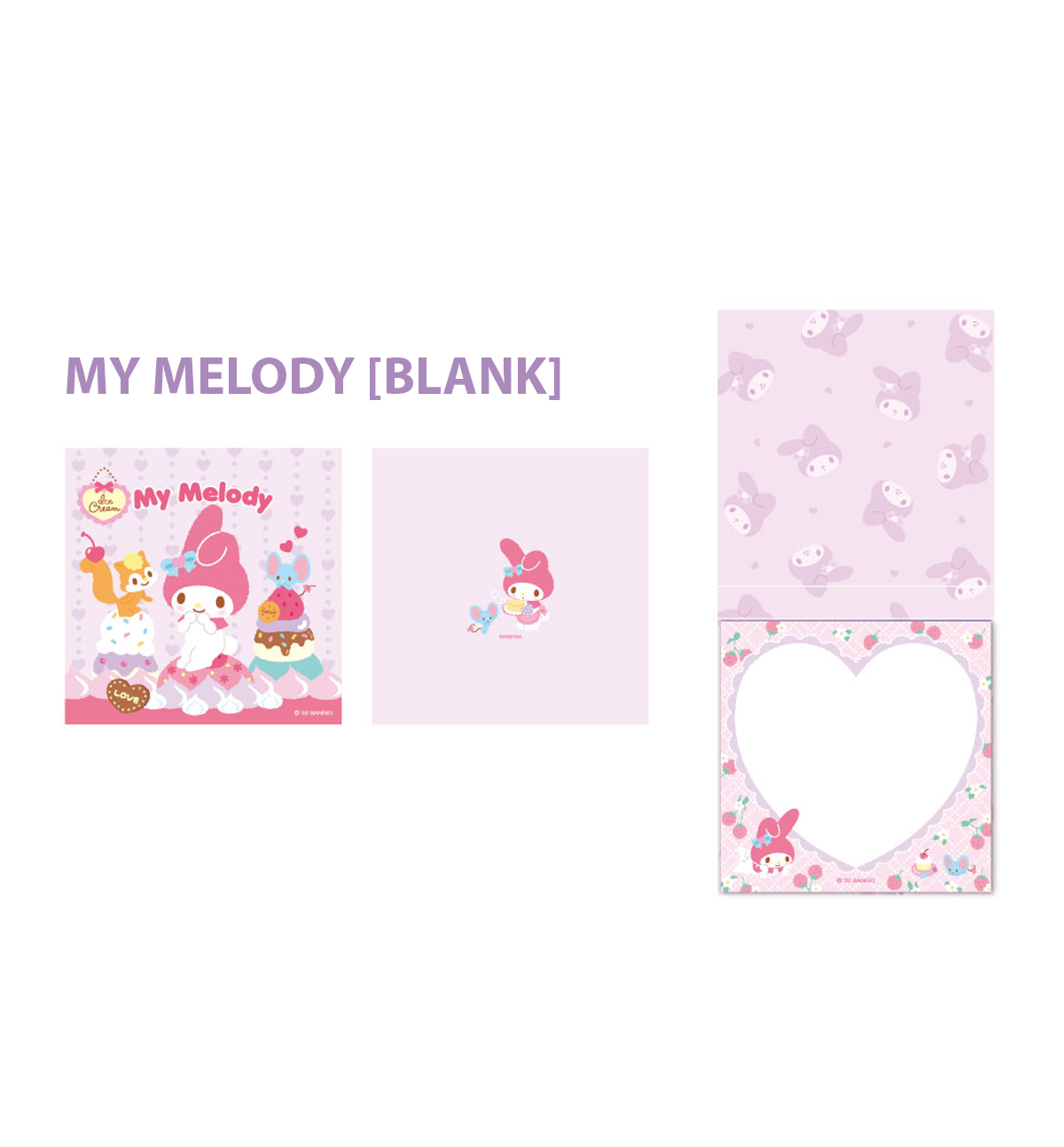 Sanrio Cover Memopad [18 Designs]