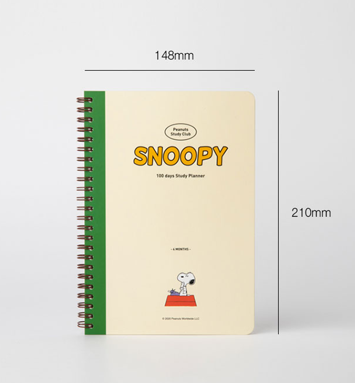 Snoopy Study Planner [4 Months]
