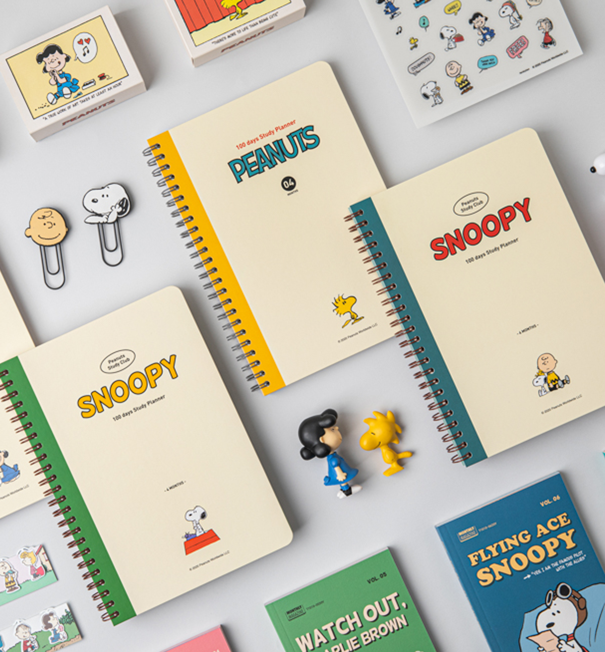 Snoopy Study Planner [4 Months]
