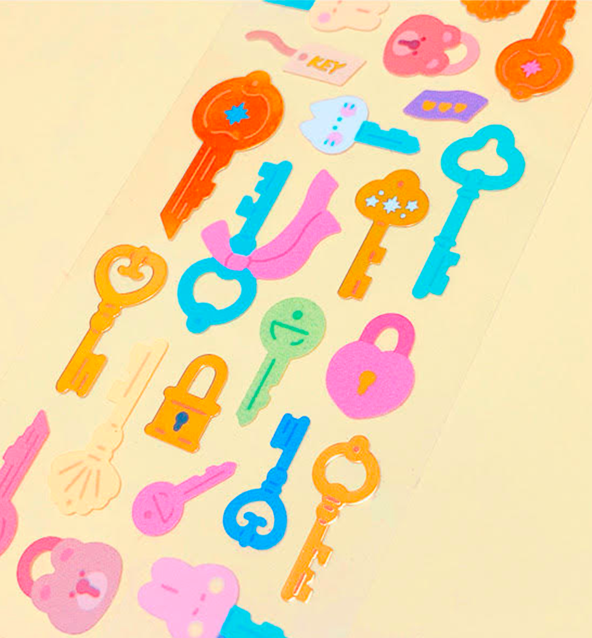 Twinkle Key Seal Sticker
