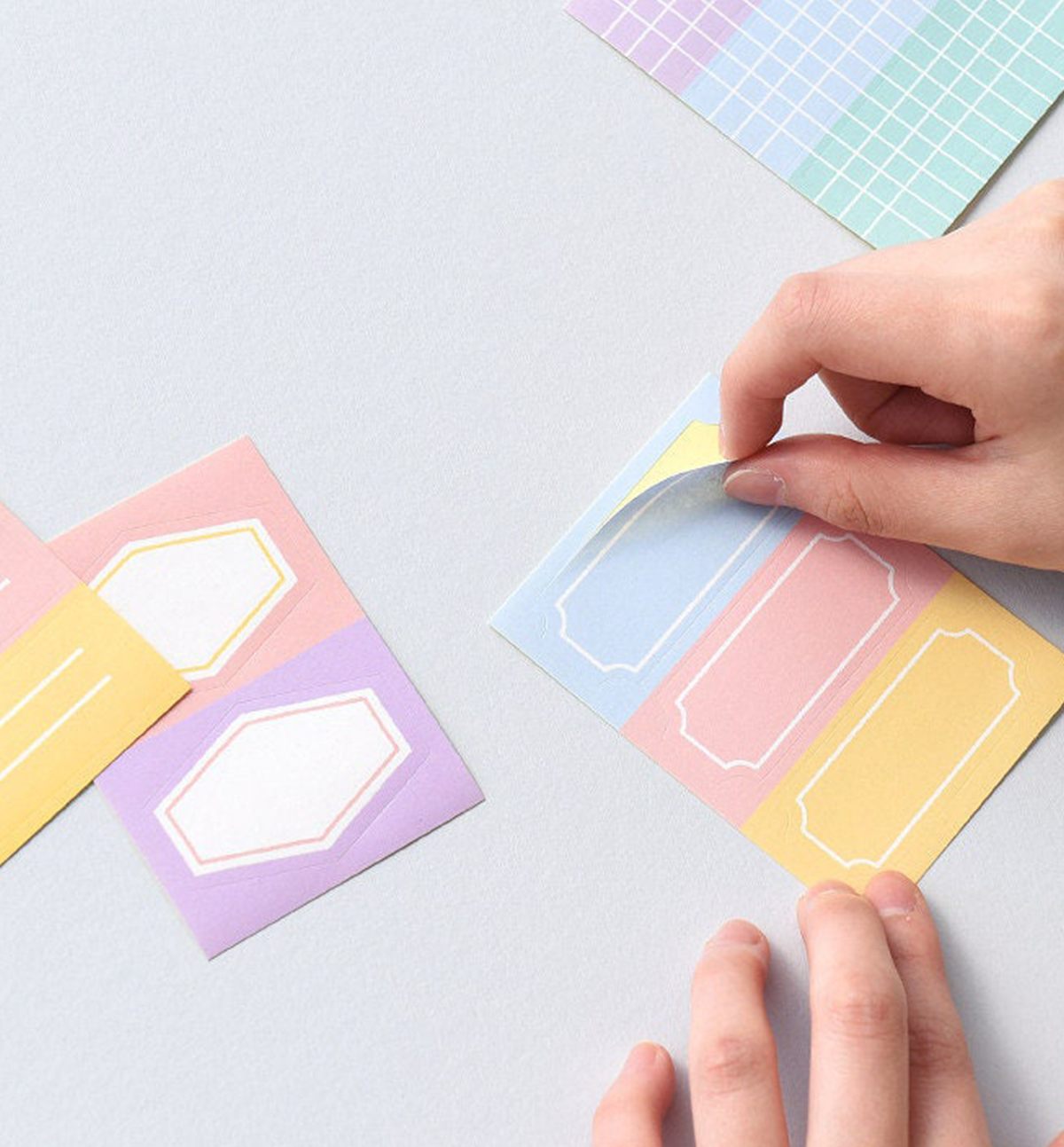 Message & Label Sticker Set Sketch [51 Stickers]