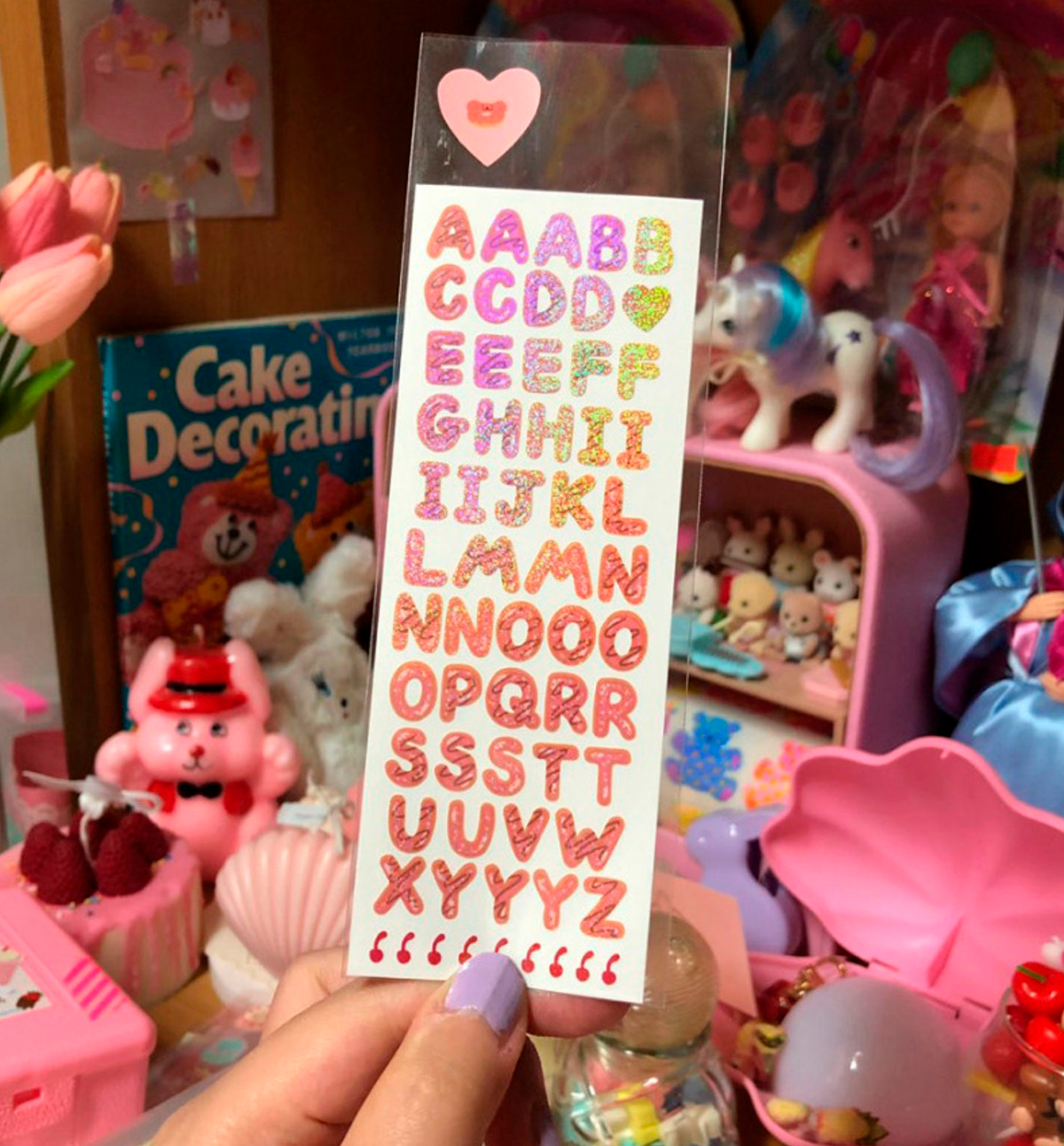 Alphabet Cake 31 Seal Sticker