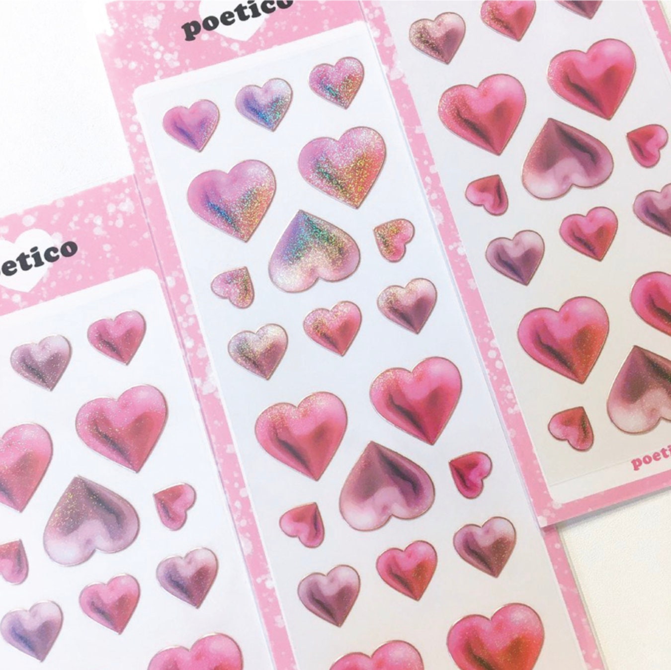 Heart Balloon Seal Sticker