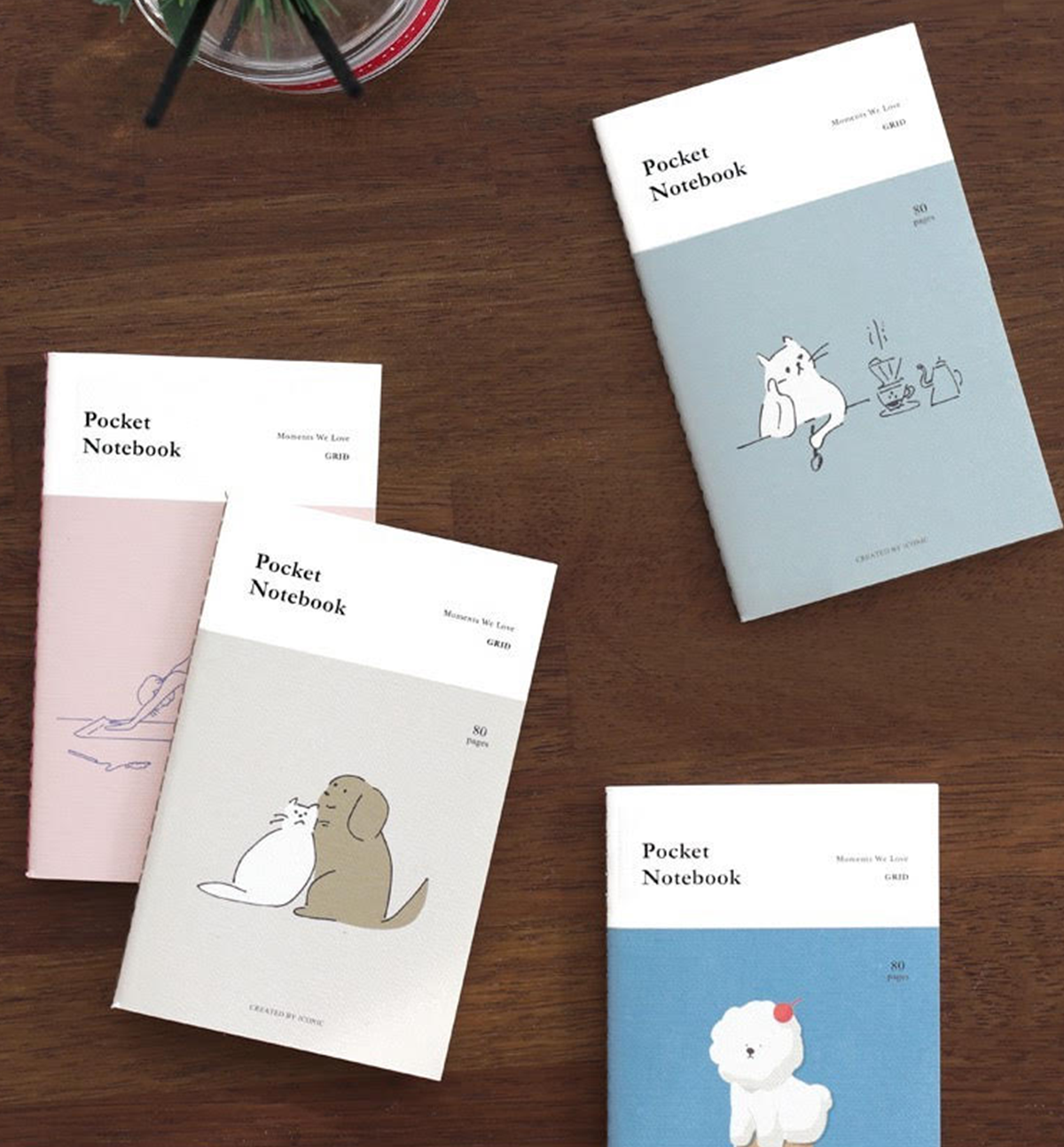 Grid Pocket Notebook [V.2]