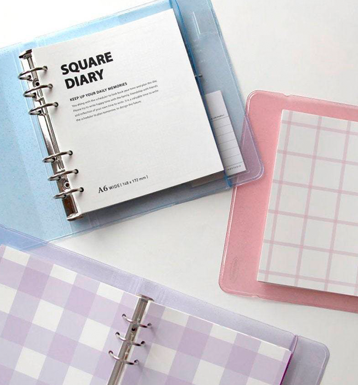 Square Diary [A6 Wide]