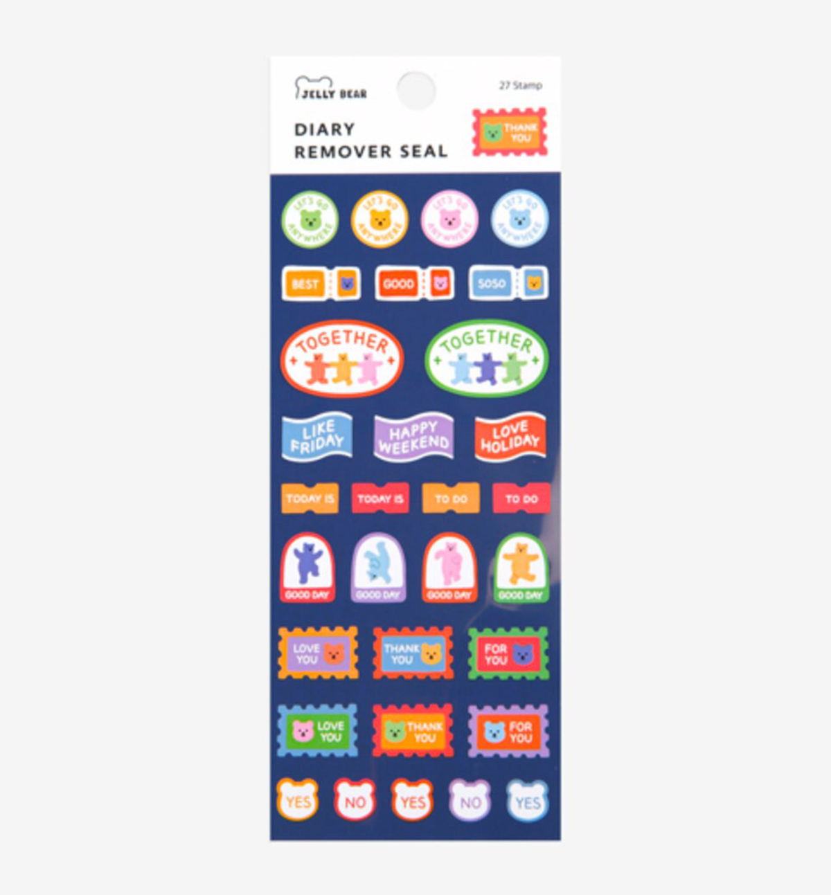 Stamp Removal Seal Sticker