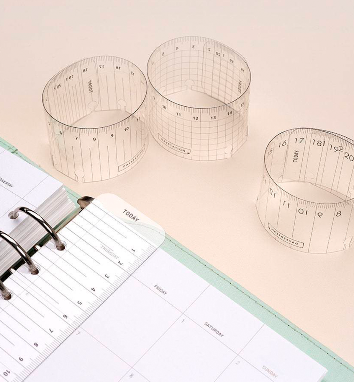 A5 Clear Ruler Page Marker Insert