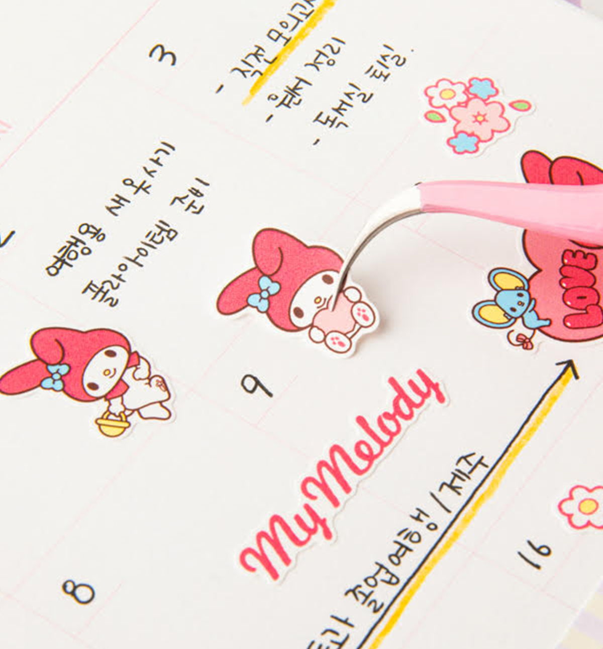 Sanrio Line Sticker