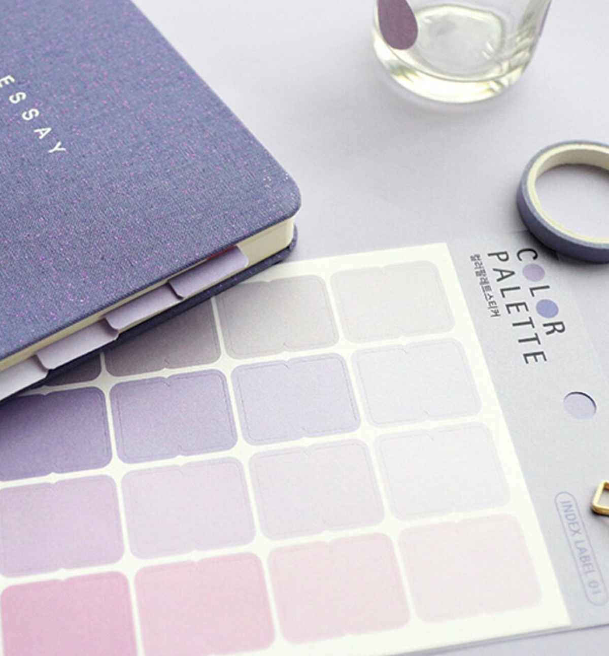 Color Palette Sticker [16 Layouts]