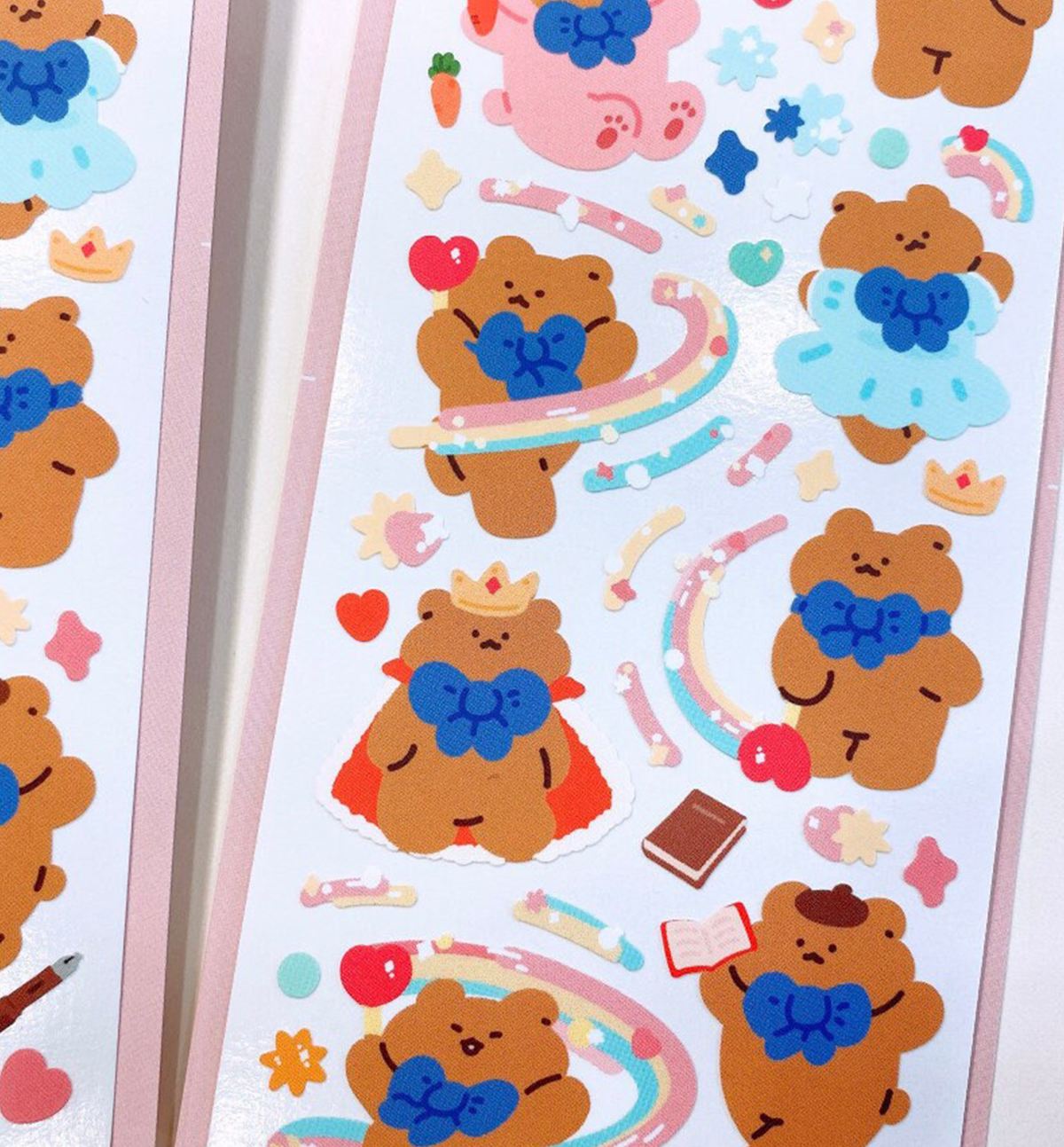 Bear Transformation Seal Sticker