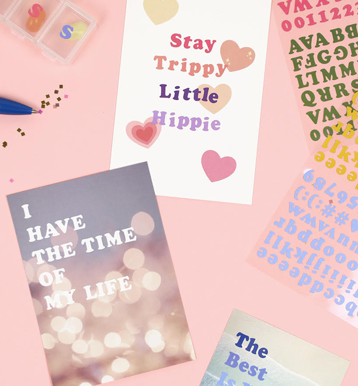 Roly Poly Alphabet & Numbers Sticker [Removale]