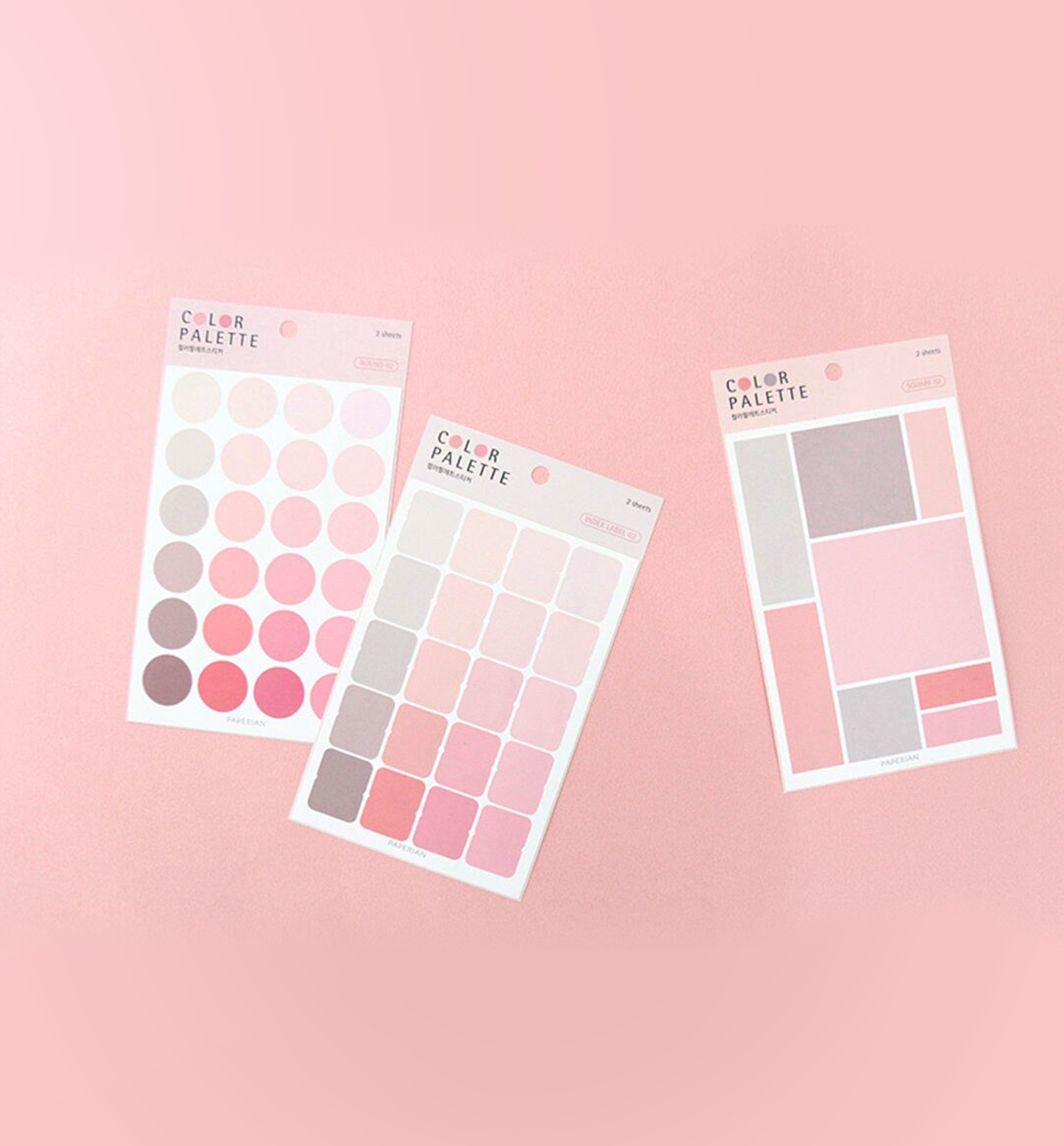 Color Palette Sticker [16 Layouts]
