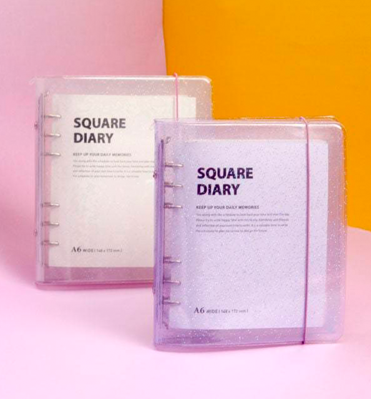 Square Diary [A6 Wide]