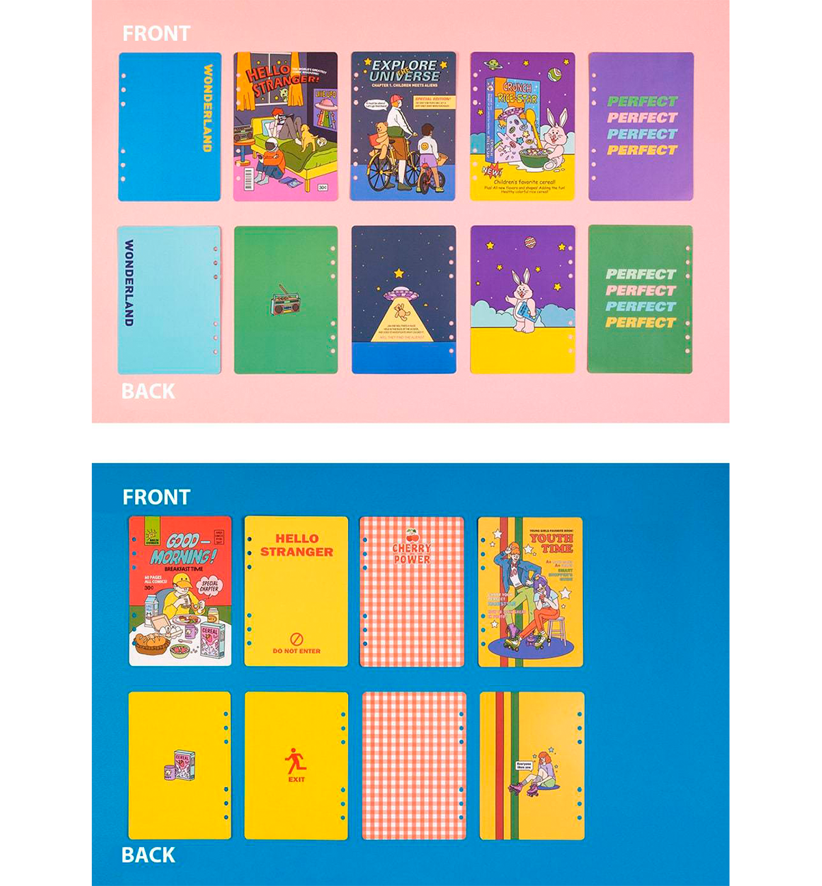 A5 Illustrated Planner Refill