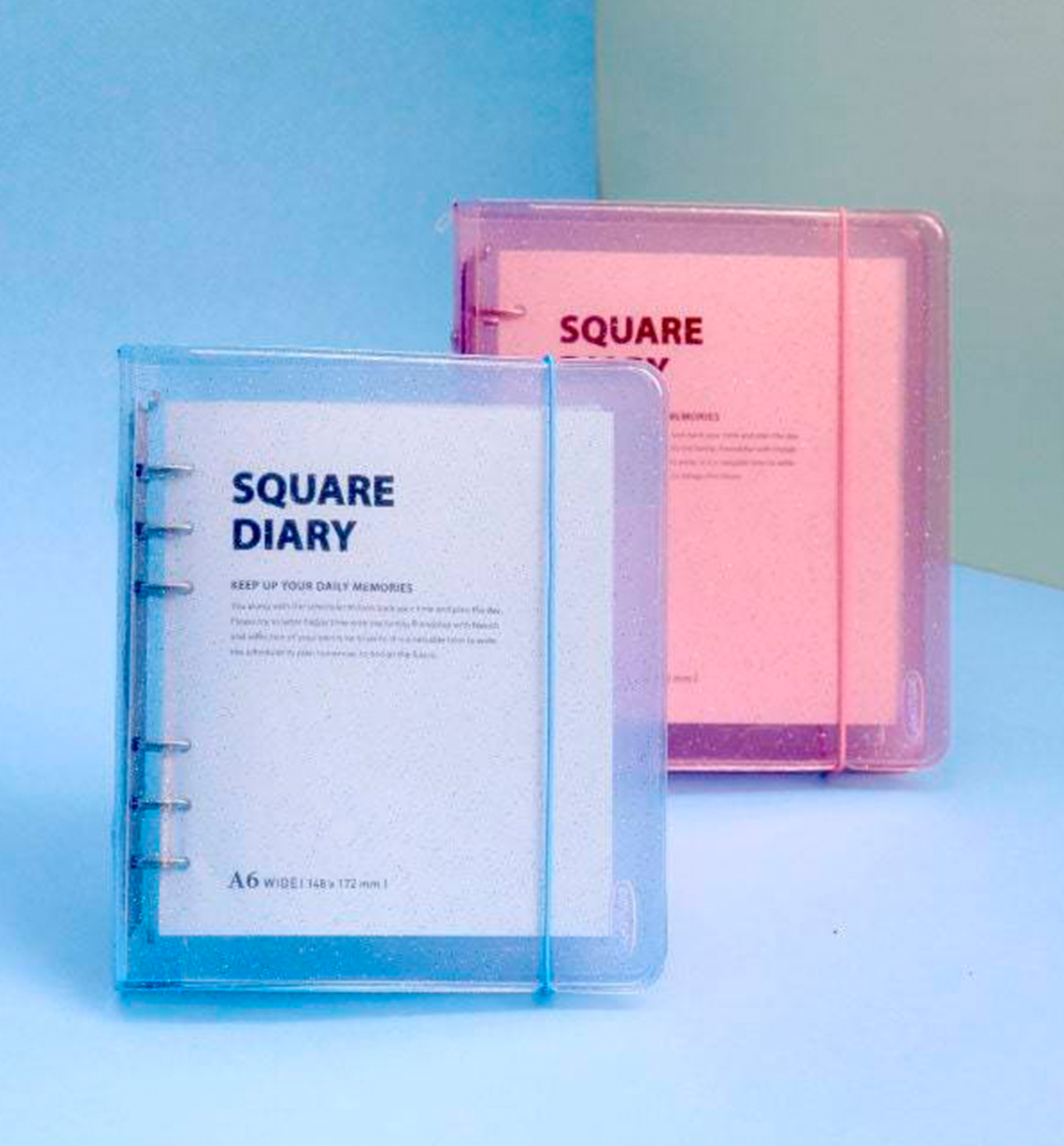 Square Diary [A6 Wide]
