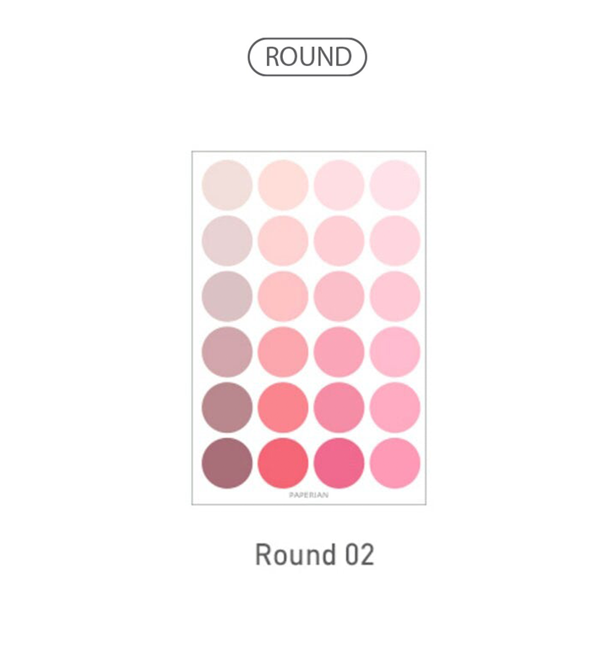 Color Palette Sticker [16 Layouts]