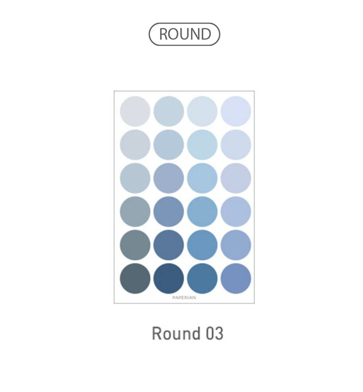 Color Palette Sticker [16 Layouts]