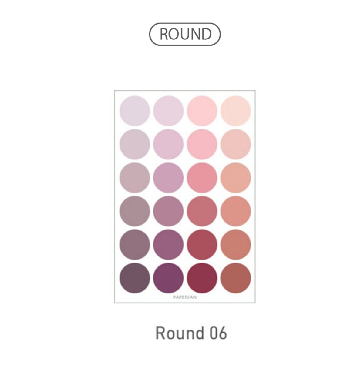 Color Palette Sticker [16 Layouts]