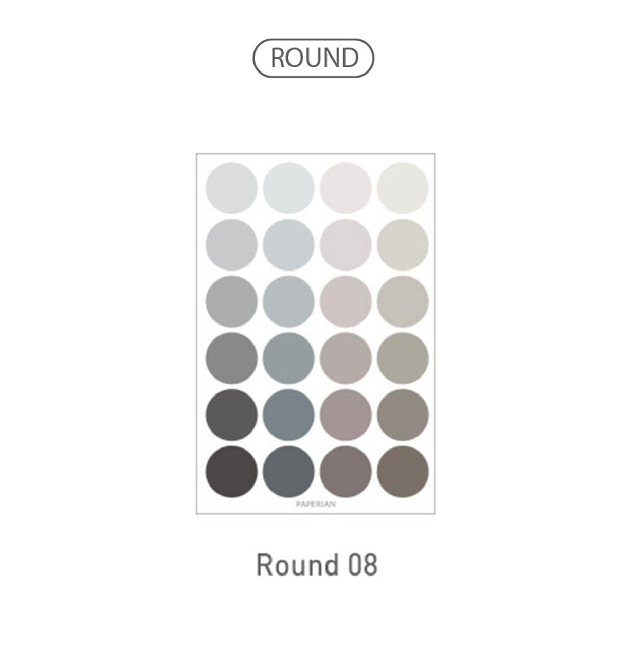 Color Palette Sticker [16 Layouts]