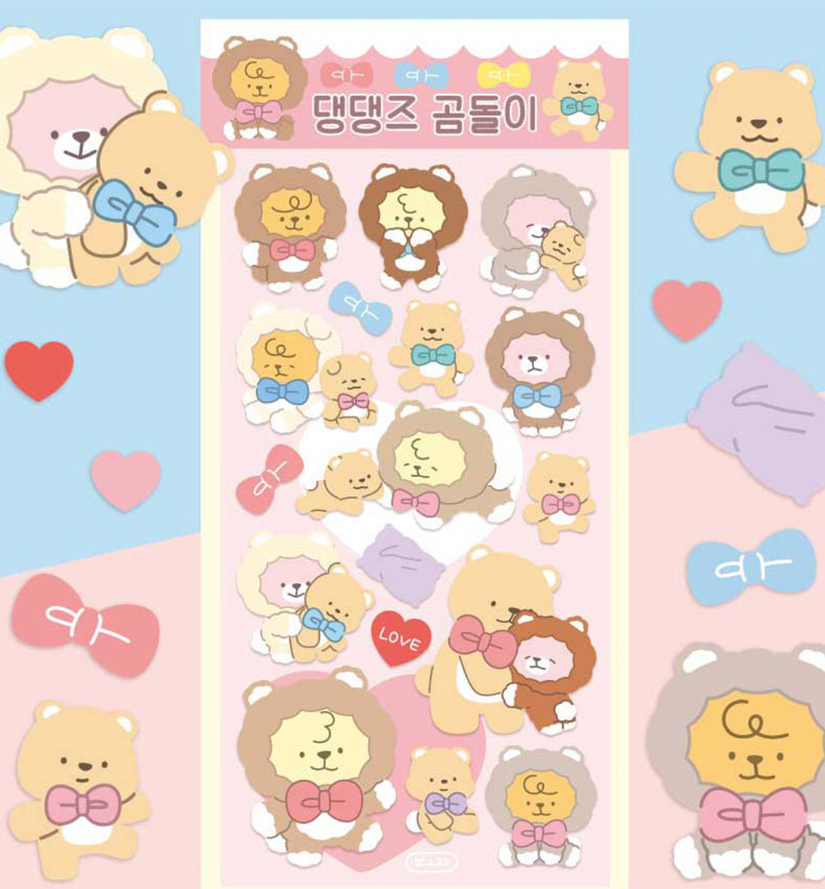 Daeng Daeng Seal Sticker [ 5 Designs]