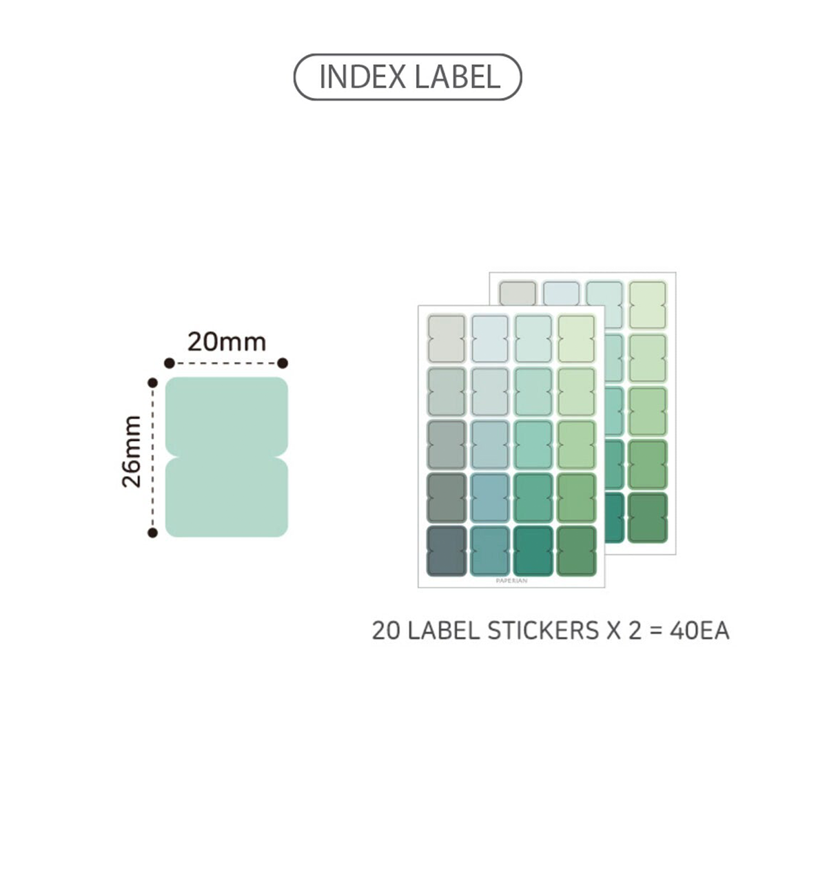 Color Palette Sticker [16 Layouts]