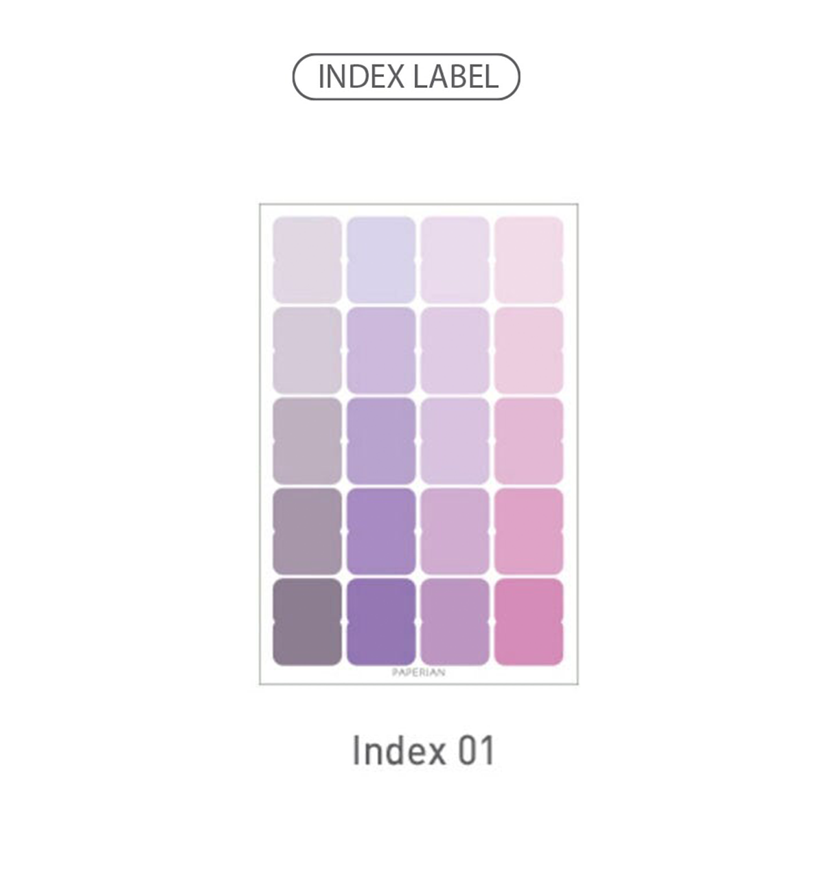Color Palette Sticker [16 Layouts]