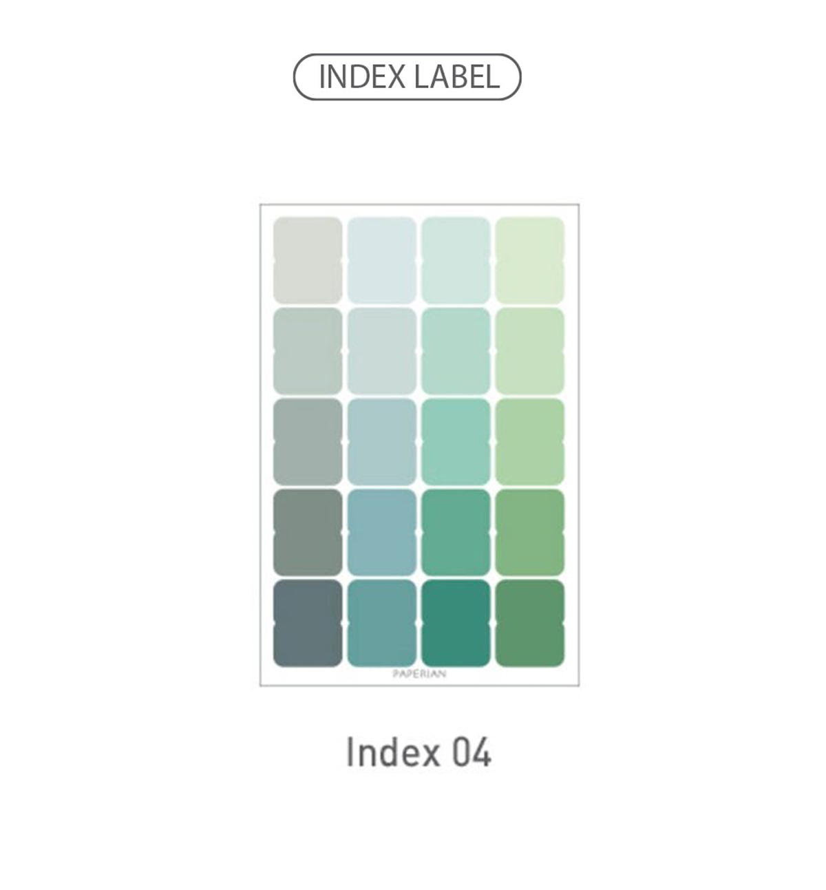 Color Palette Sticker [16 Layouts]