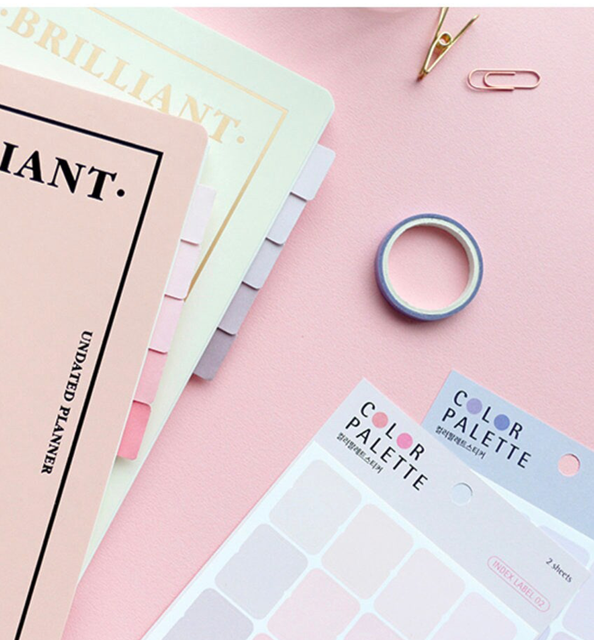 Color Palette Sticker [16 Layouts]