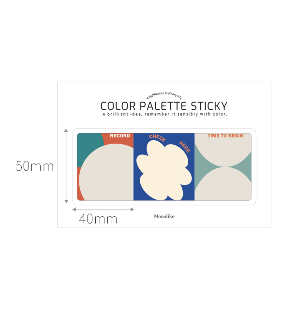 Color Palette Object Sticky Notes