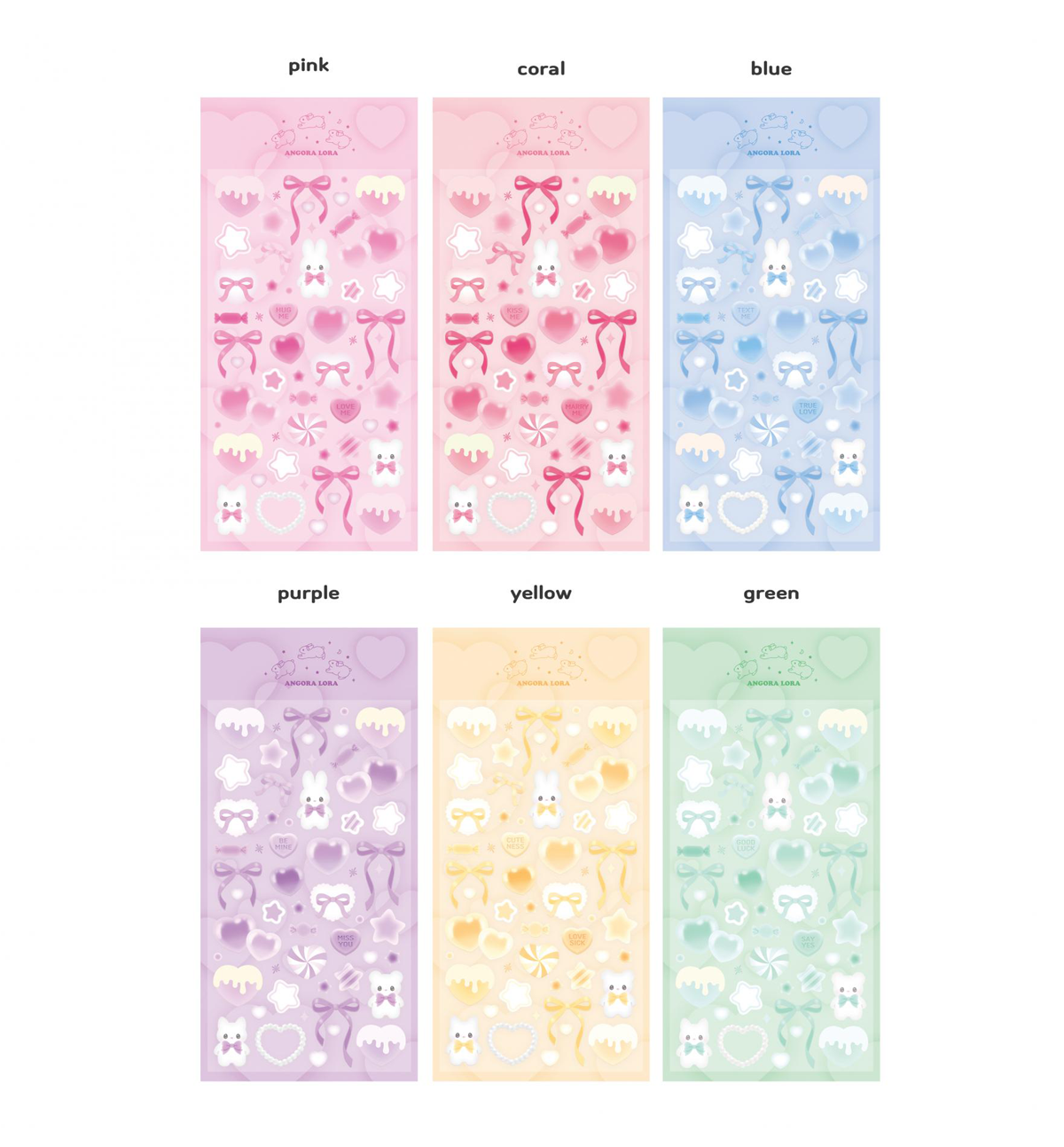 Candy Party Deco Seal Sticker