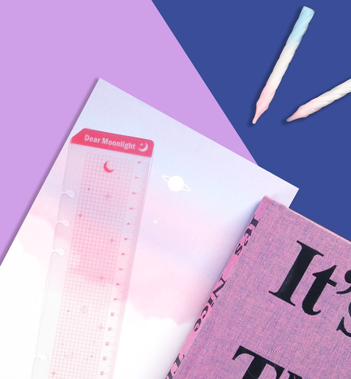 A5 Binder Ruler Marker Insert