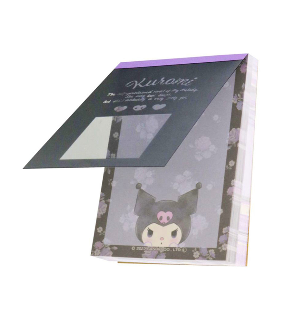 Sanrio Kuromi Mini Memopad [Black]