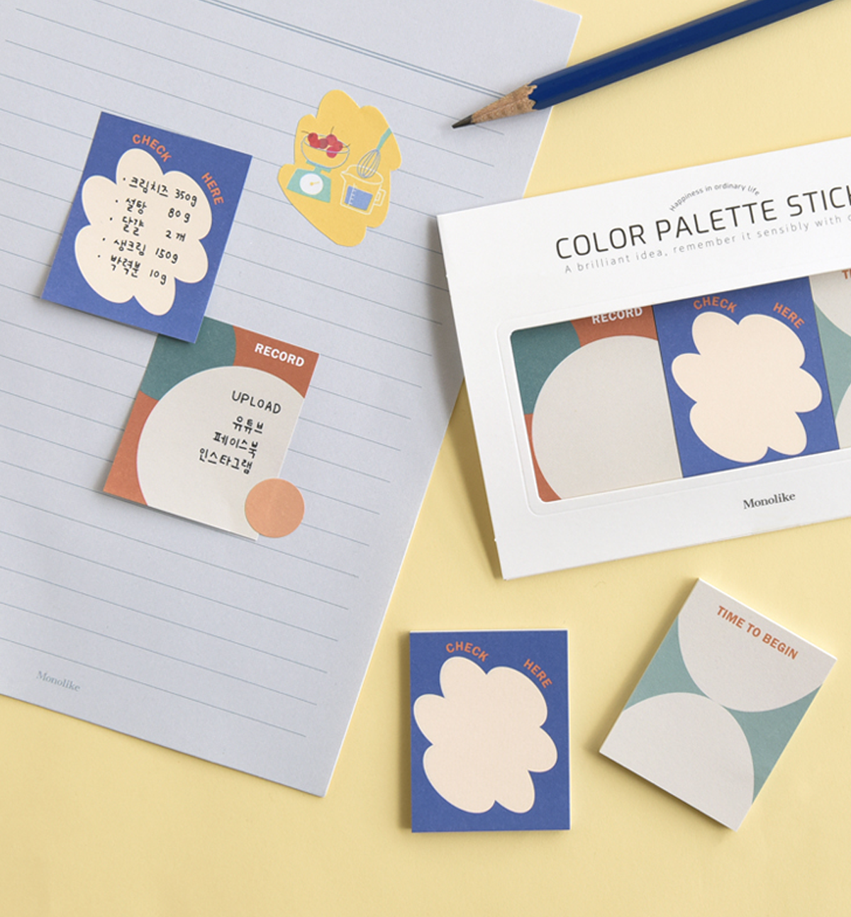 Color Palette Object Sticky Notes