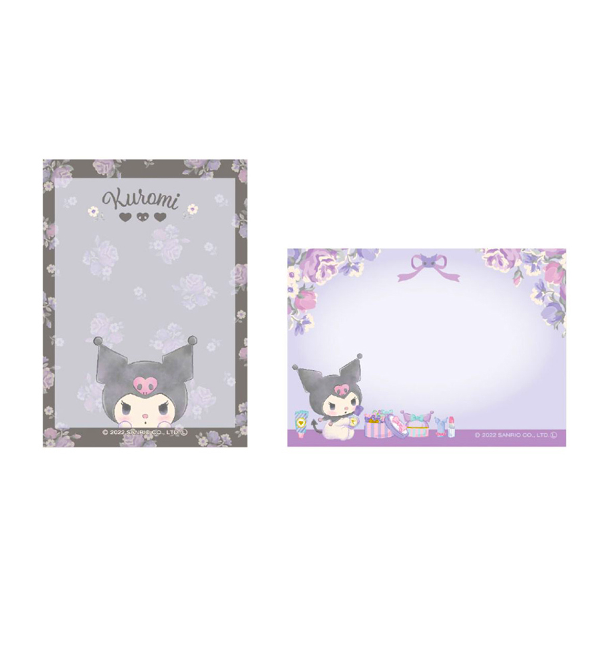 Sanrio Kuromi Mini Memopad [Black]