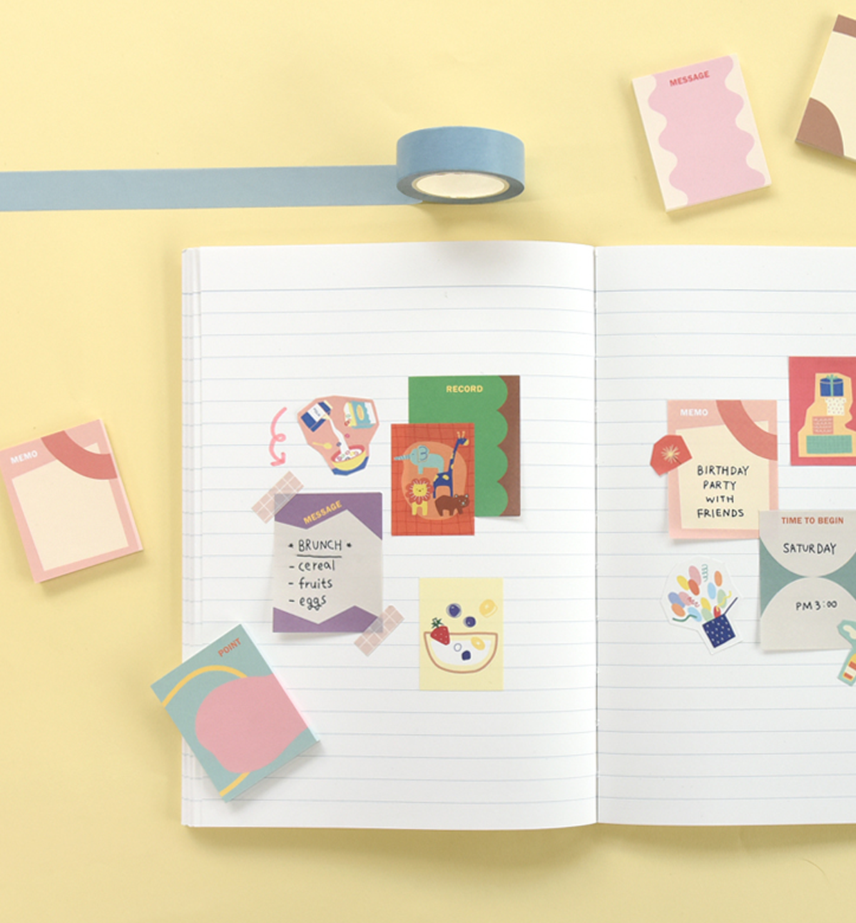 Color Palette Object Sticky Notes